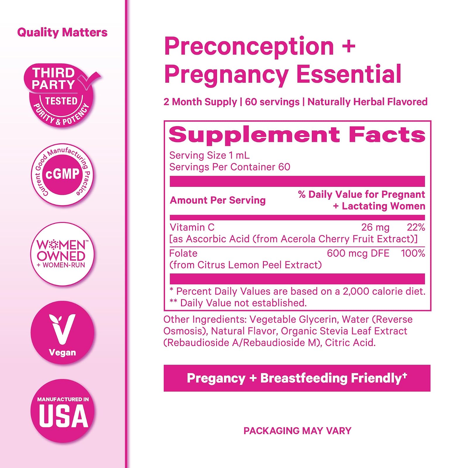 5-MTHF drops for daily nutrition