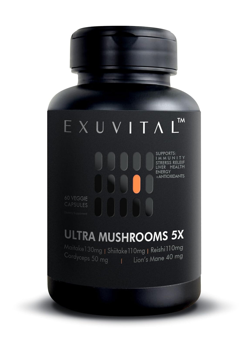 5 Mushroom Complex dietary supplement