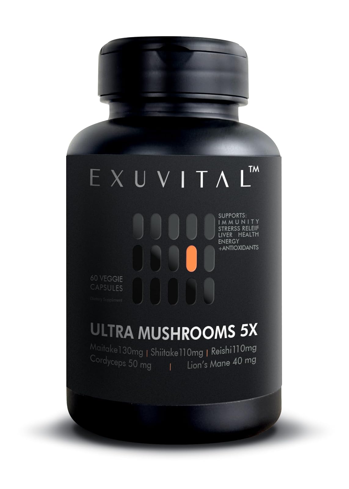5 Mushroom Complex dietary supplement