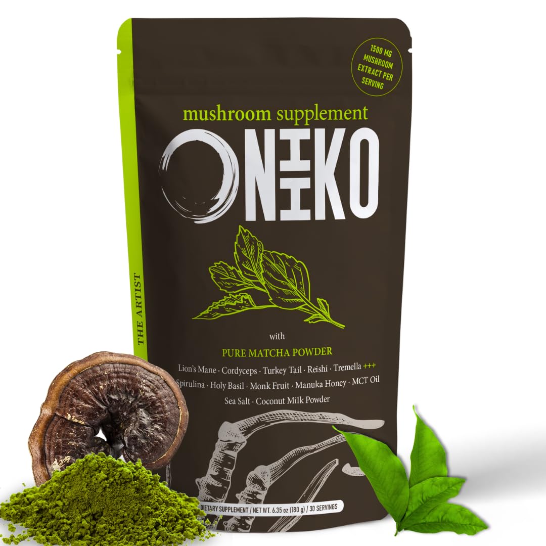 5 Mushroom Matcha Latte benefits