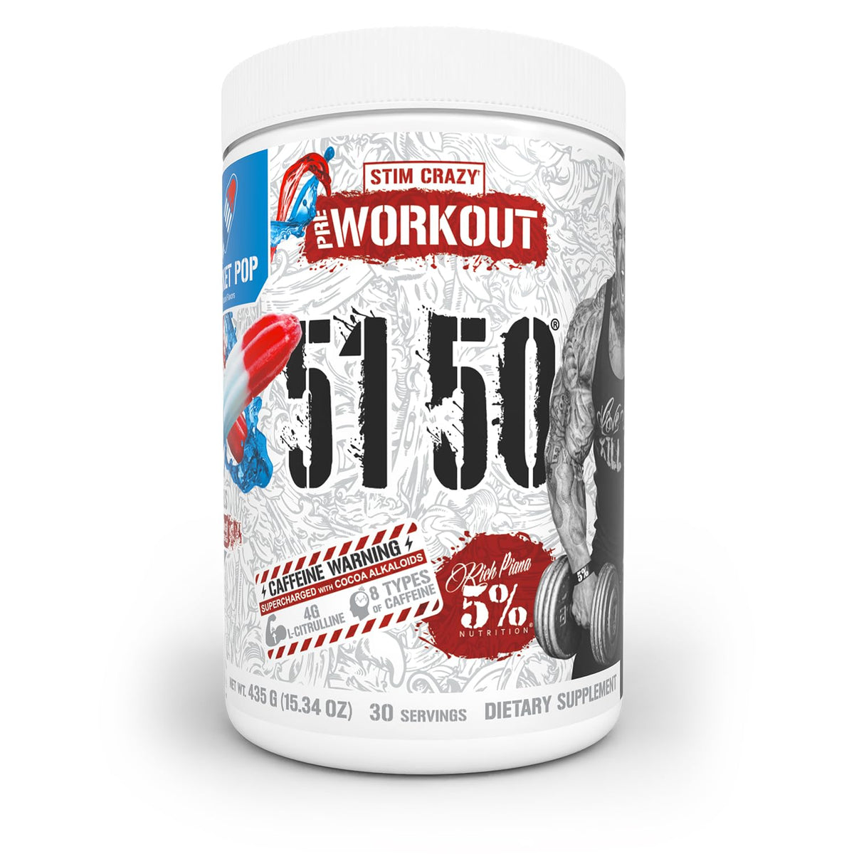 5% Nutrition 5150 pre workout energy boost