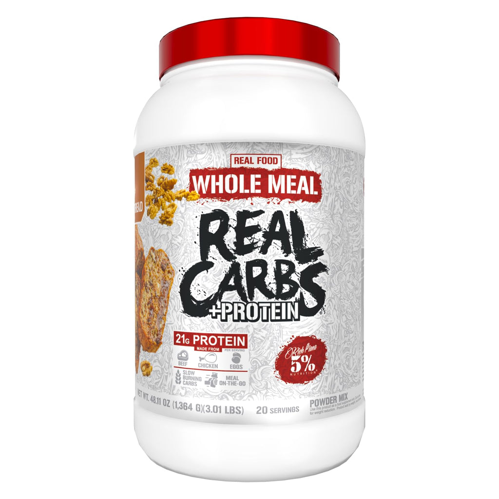 5% Nutrition banana nut bread protein powder