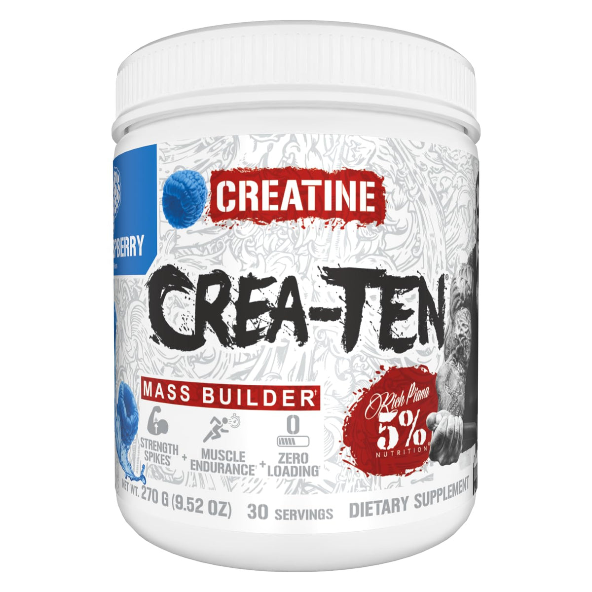 5% Nutrition CreaTEN creatine powder benefits