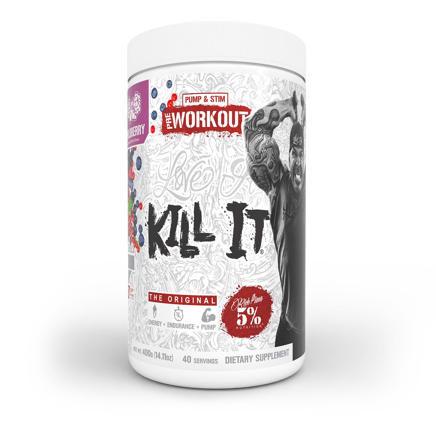 5% Nutrition Kill It pre workout powder