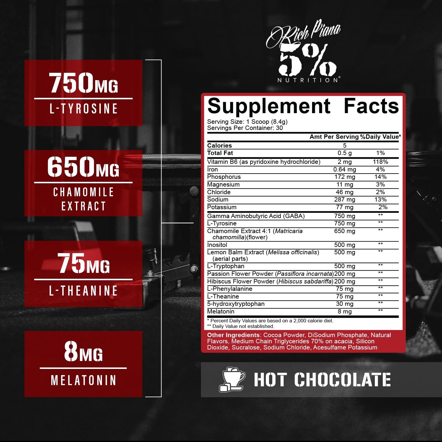 5% Nutrition melatonin gummies