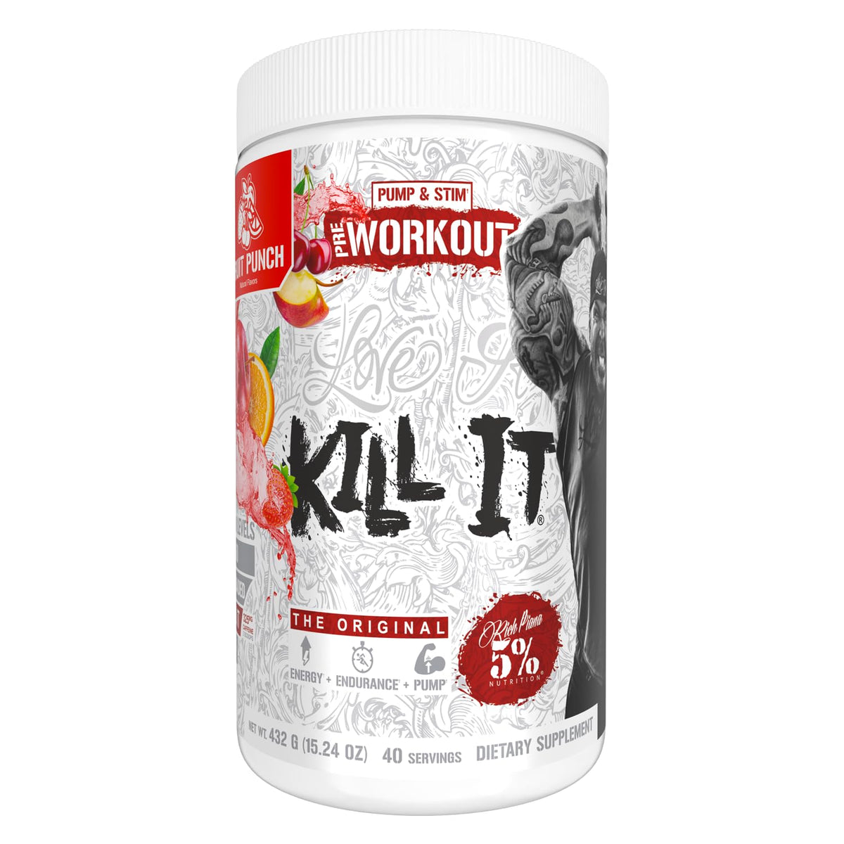 5% Nutrition pre-workout energy boost