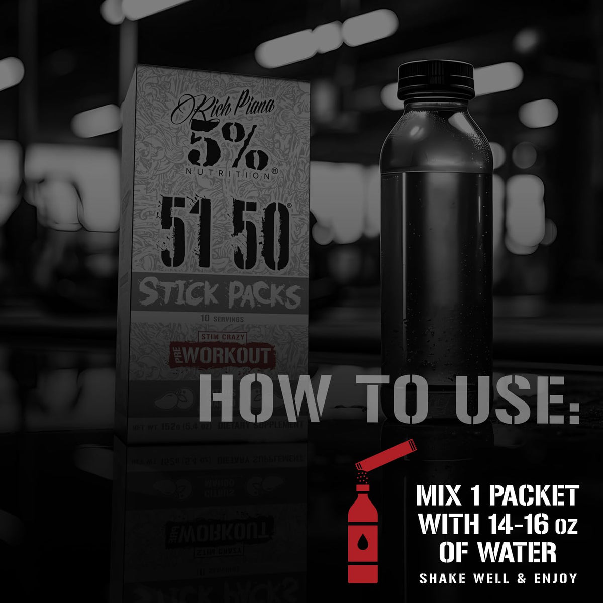 5% Nutrition pre-workout for endurance