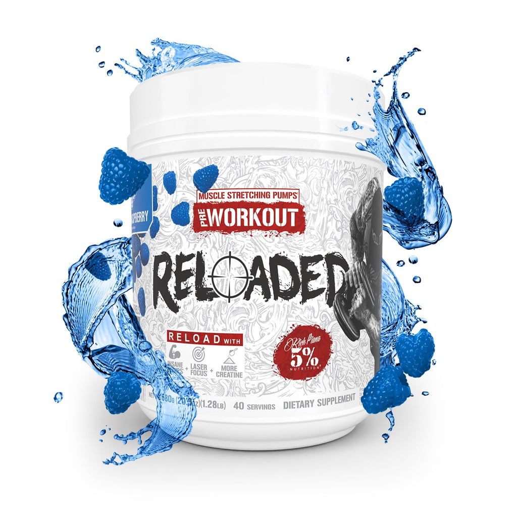 5% Nutrition Reloaded pre-workout powder