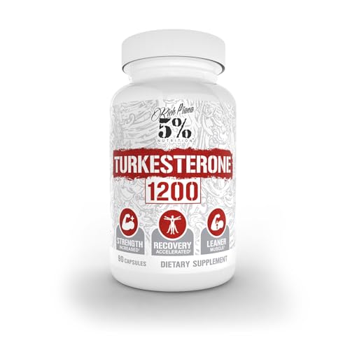 5% Nutrition Turkesterone capsules for energy