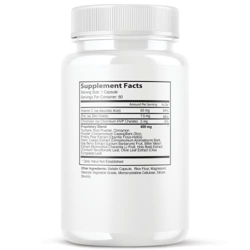 5 pack blended vitamin & mineral supplements