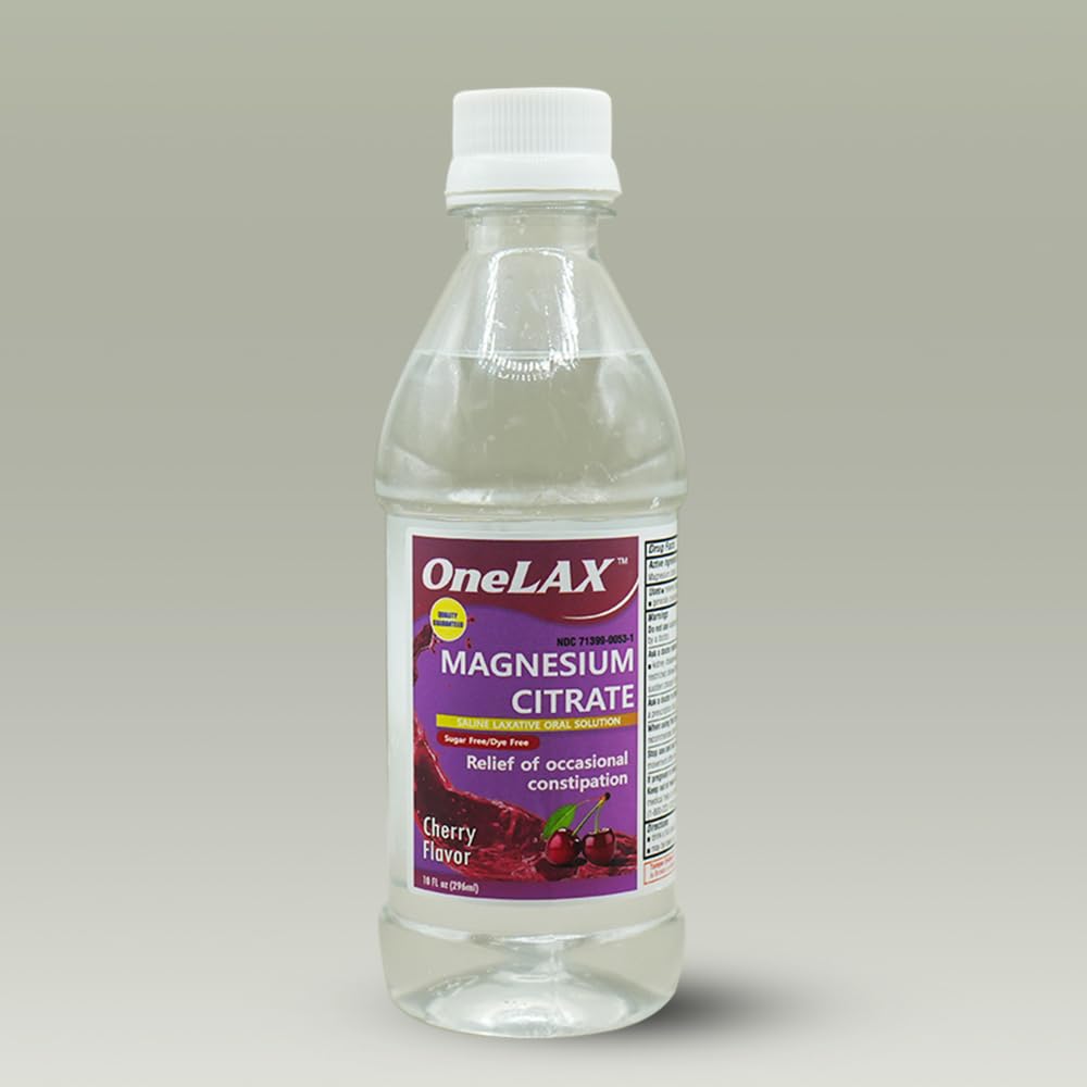5-pack magnesium citrate for digestive health