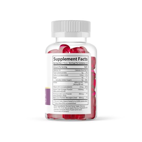 5 pack of blended vitamin gummies