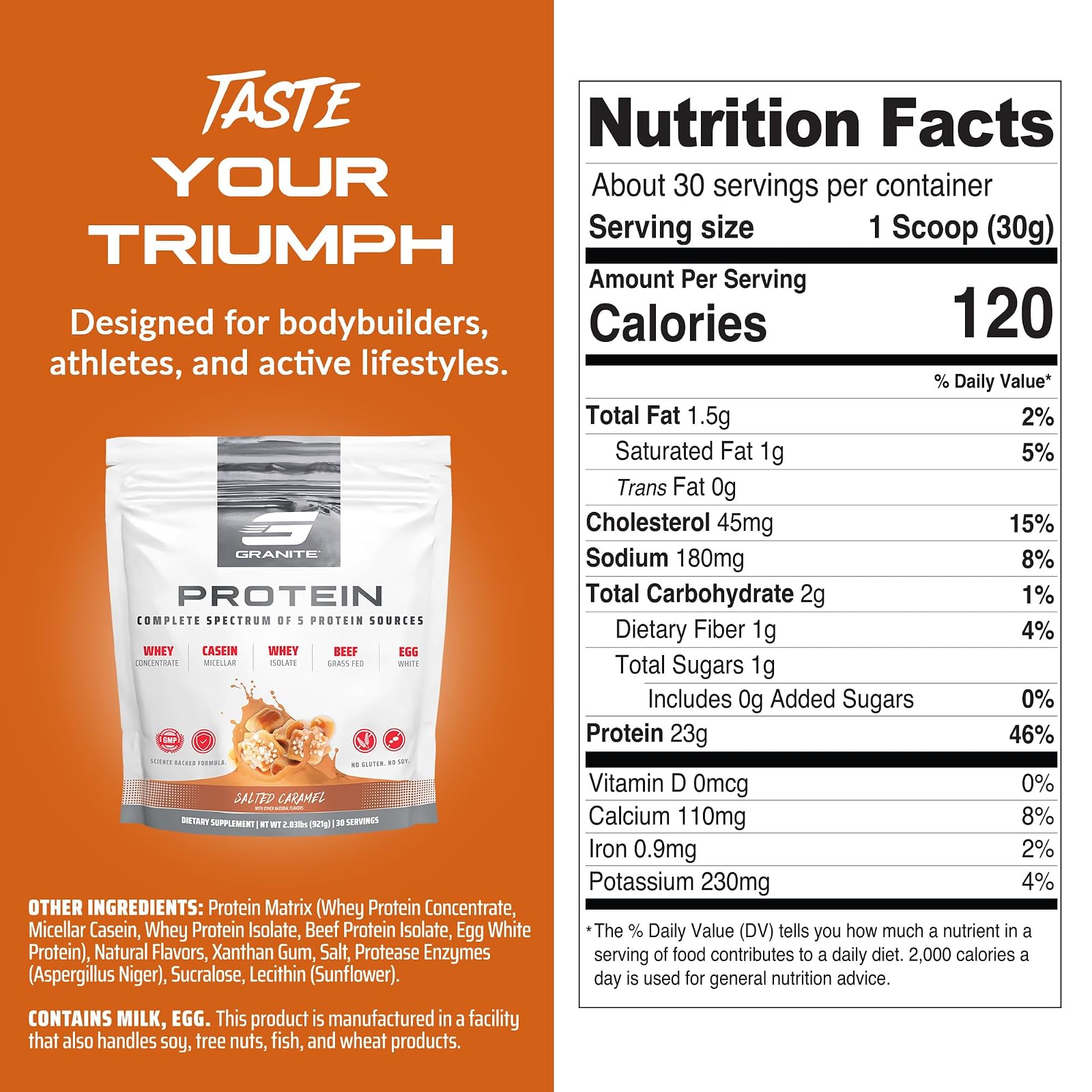 5-source blend for muscle recovery