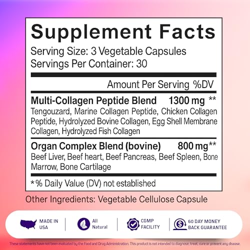5-type collagen for skin health