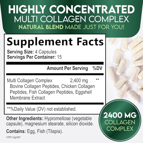 5 types of collagen benefits