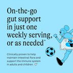 5 vials of Florax probiotics