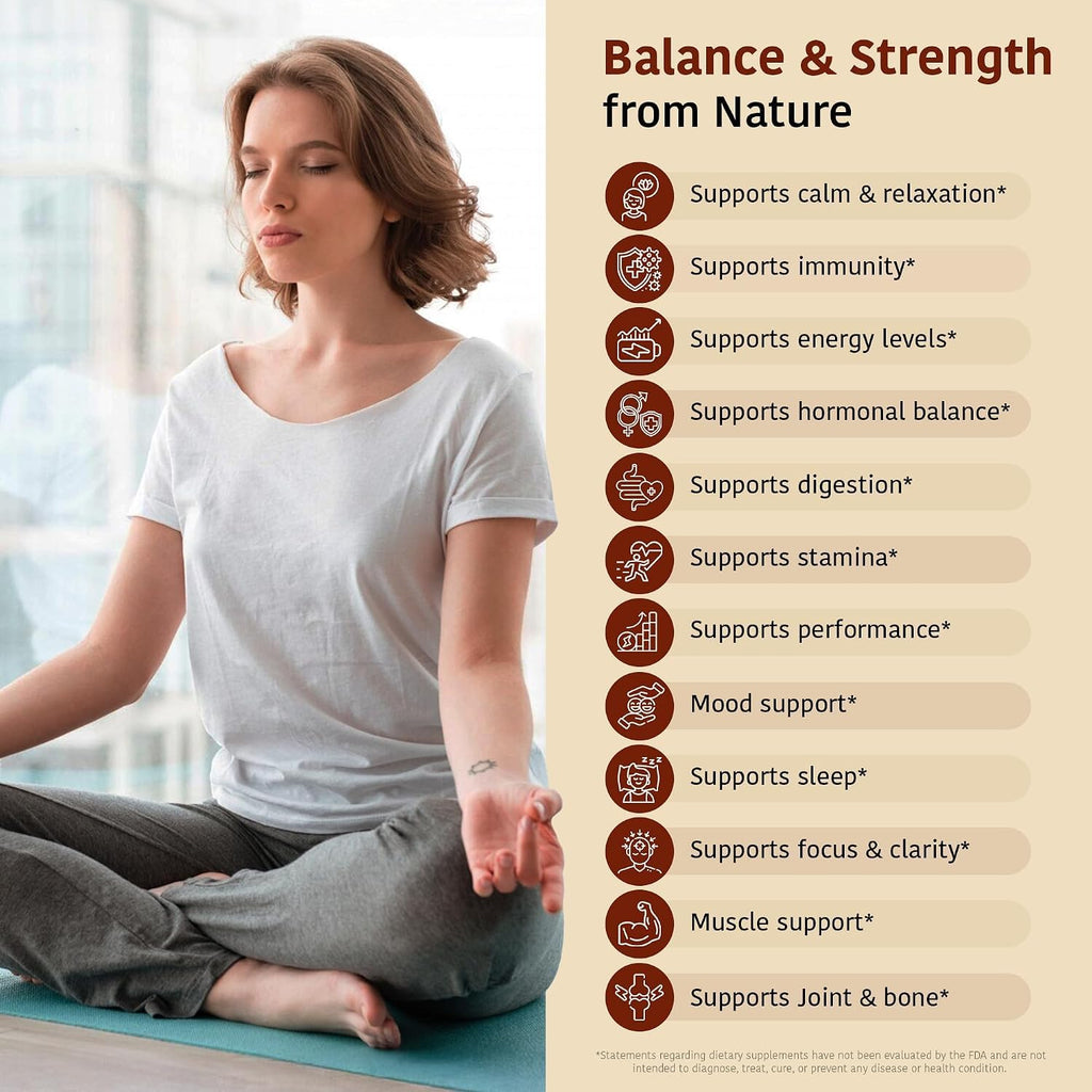 5% withanolides for enhanced wellness
