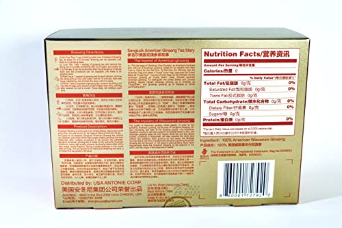 50 bags of ginseng tea goodness