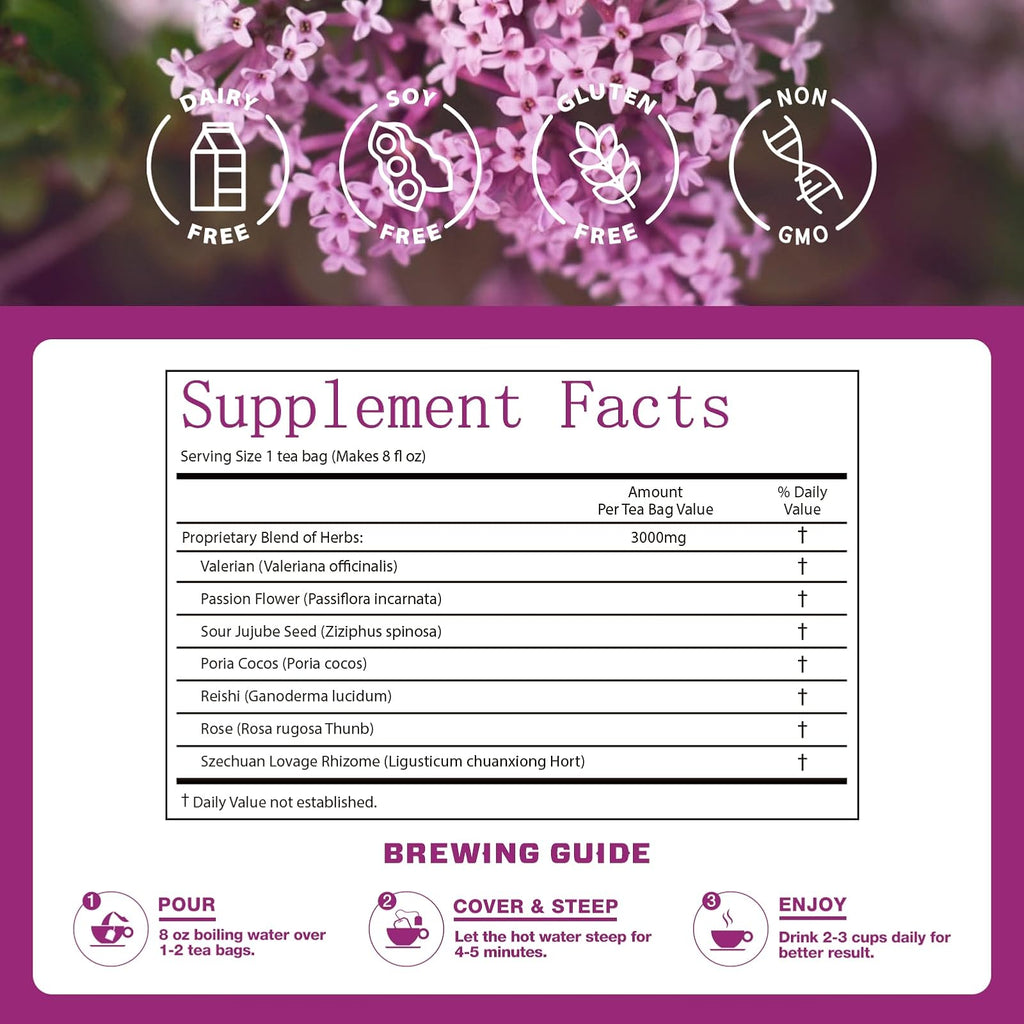 50 bags of Valerian Root tea