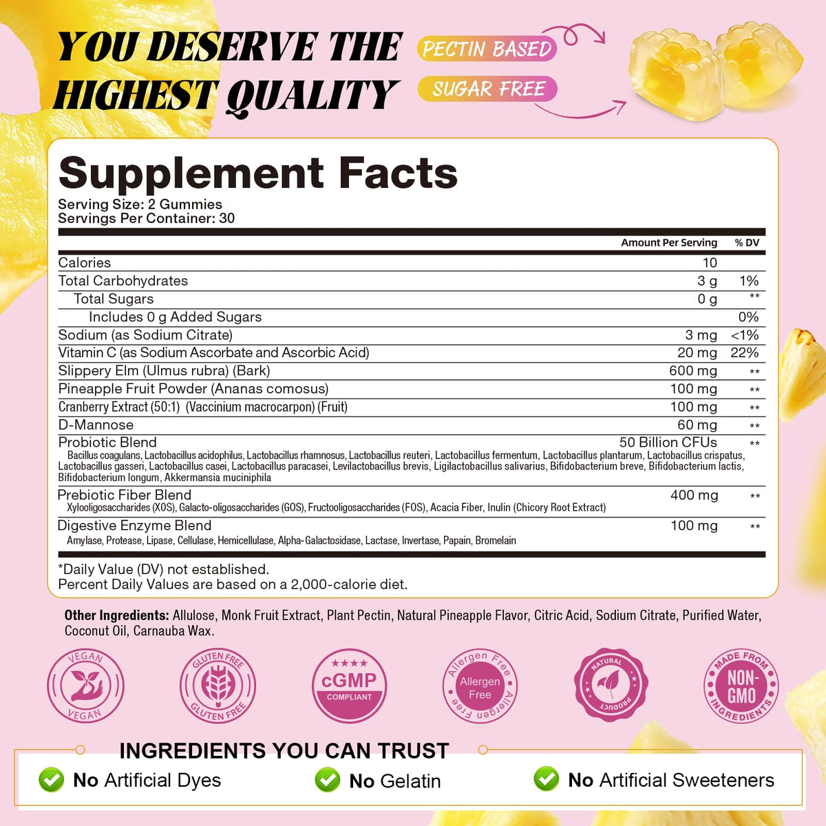 50 billion CFU digestive support