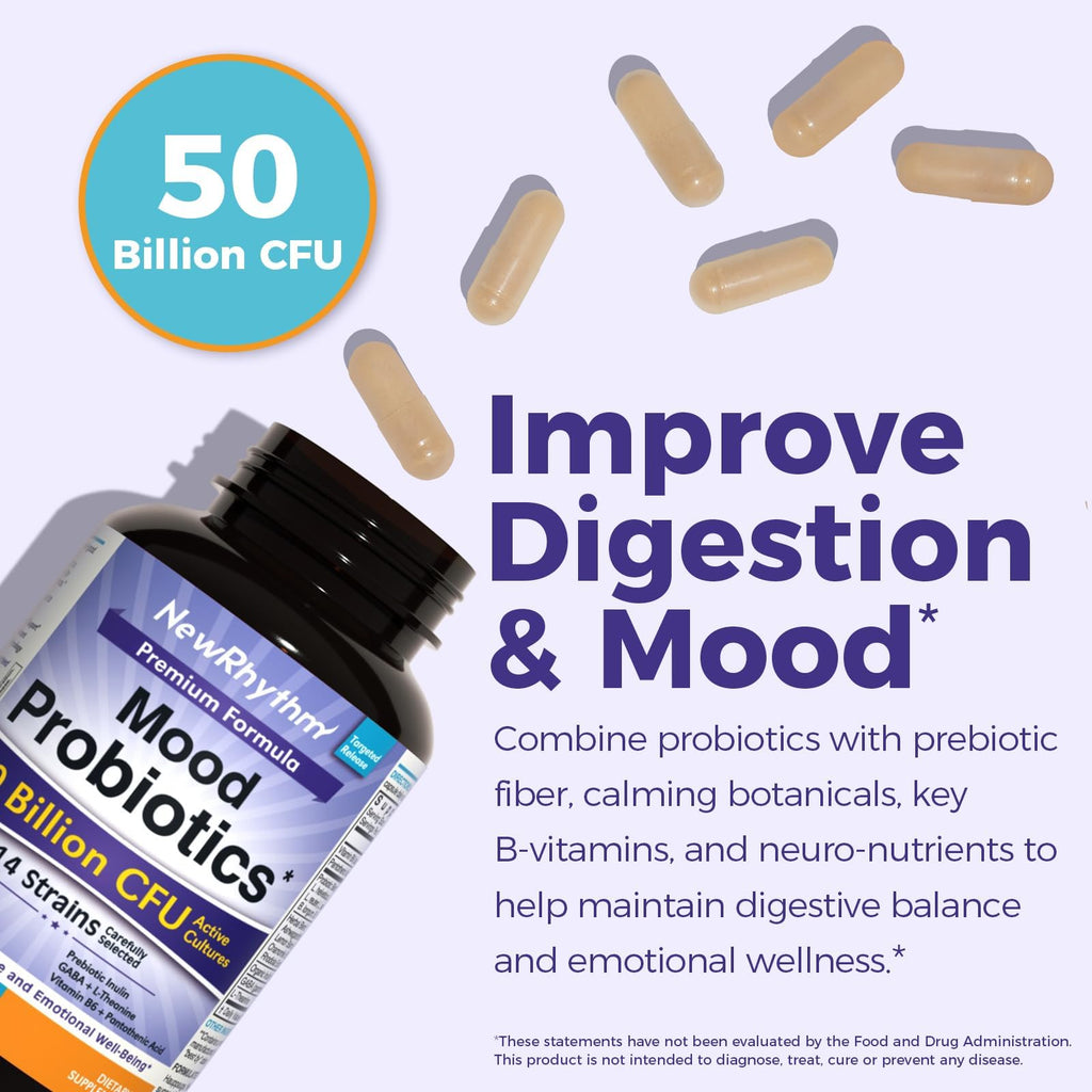 50 billion CFU mood support capsules