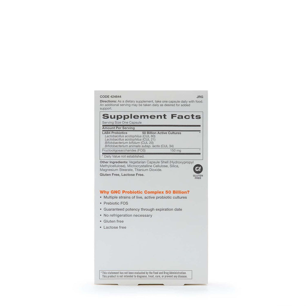 50 billion CFU probiotic benefits