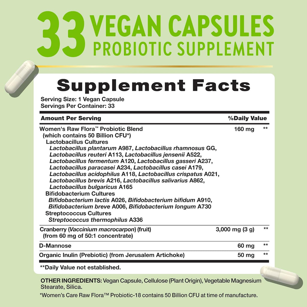 50 billion CFU probiotic capsules