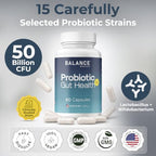 50 billion CFU probiotic capsules