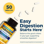 50 billion CFU probiotic capsules