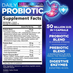 50 billion CFU probiotic capsules