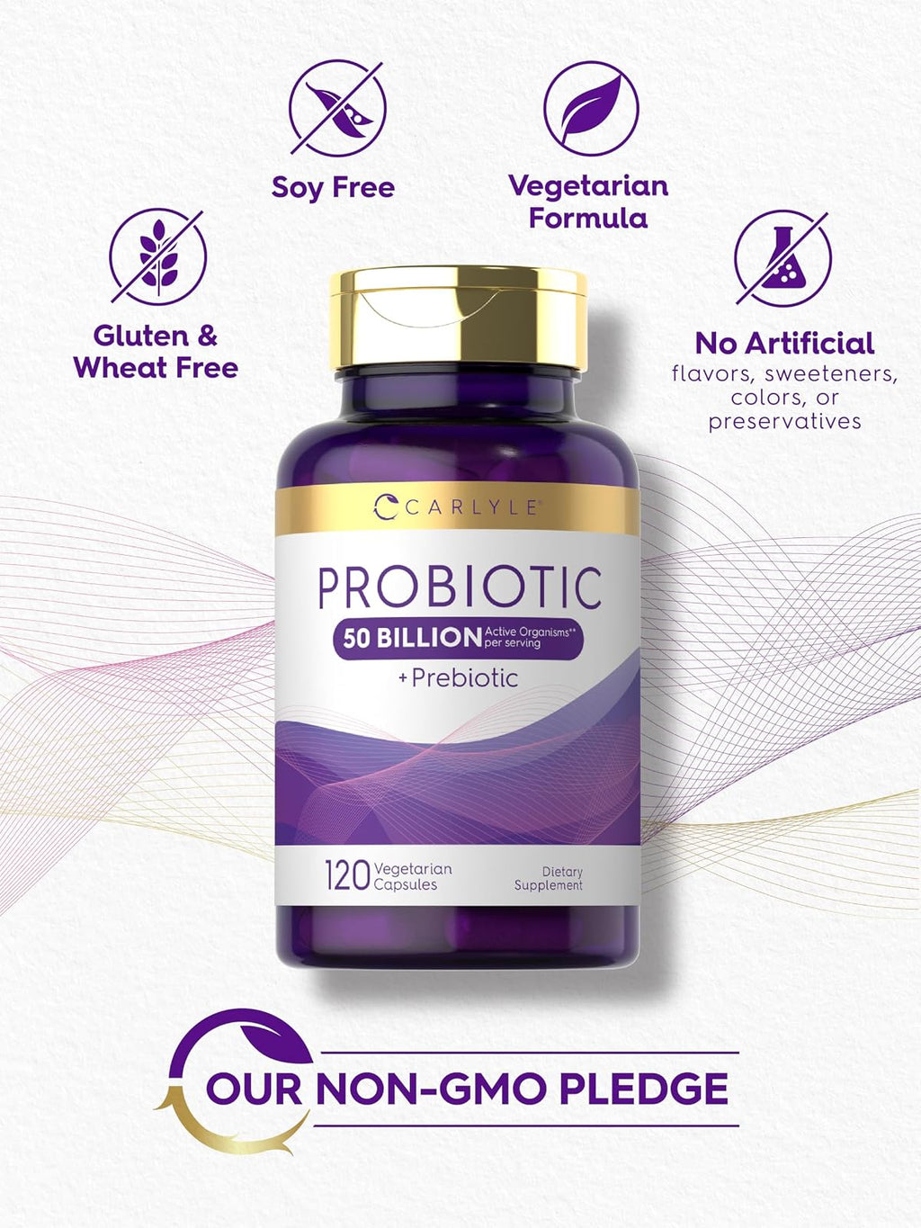 50 billion CFU probiotic capsules