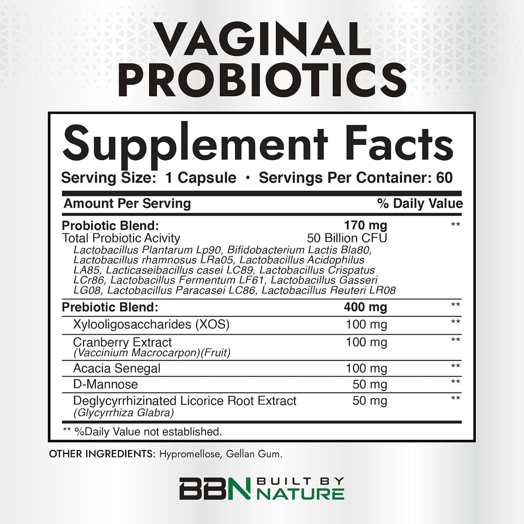 50 billion CFU probiotic capsules