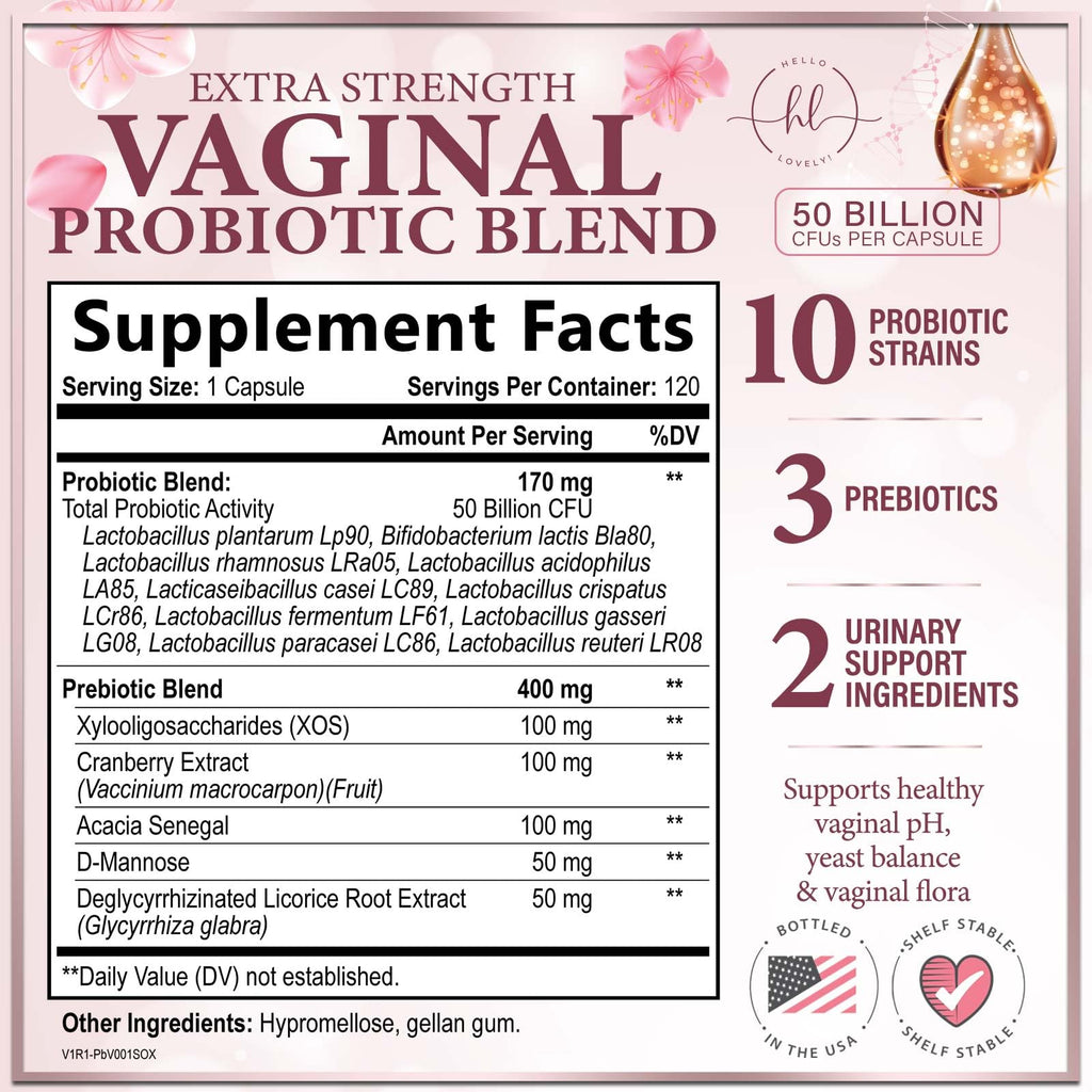 50 billion CFU probiotic capsules