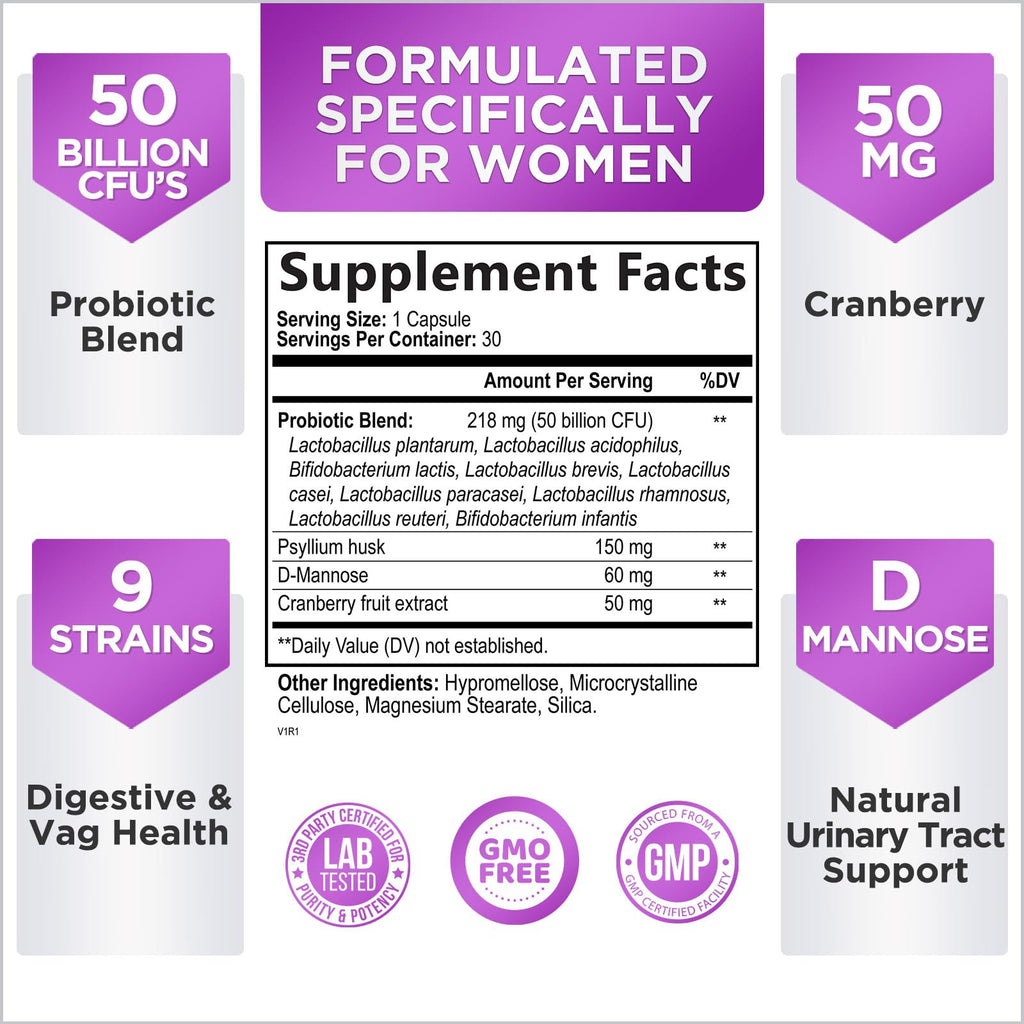 50 billion CFU probiotic formula