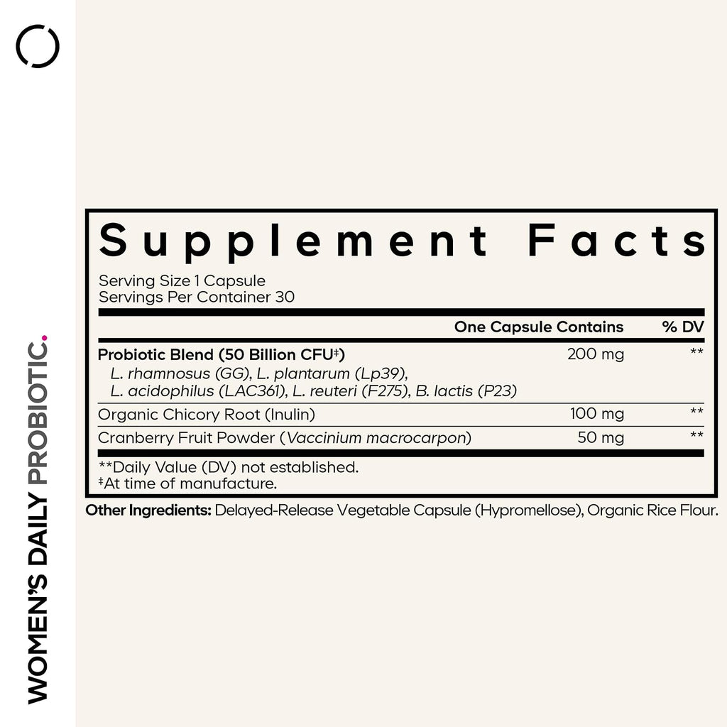 50 billion CFU probiotic supplement