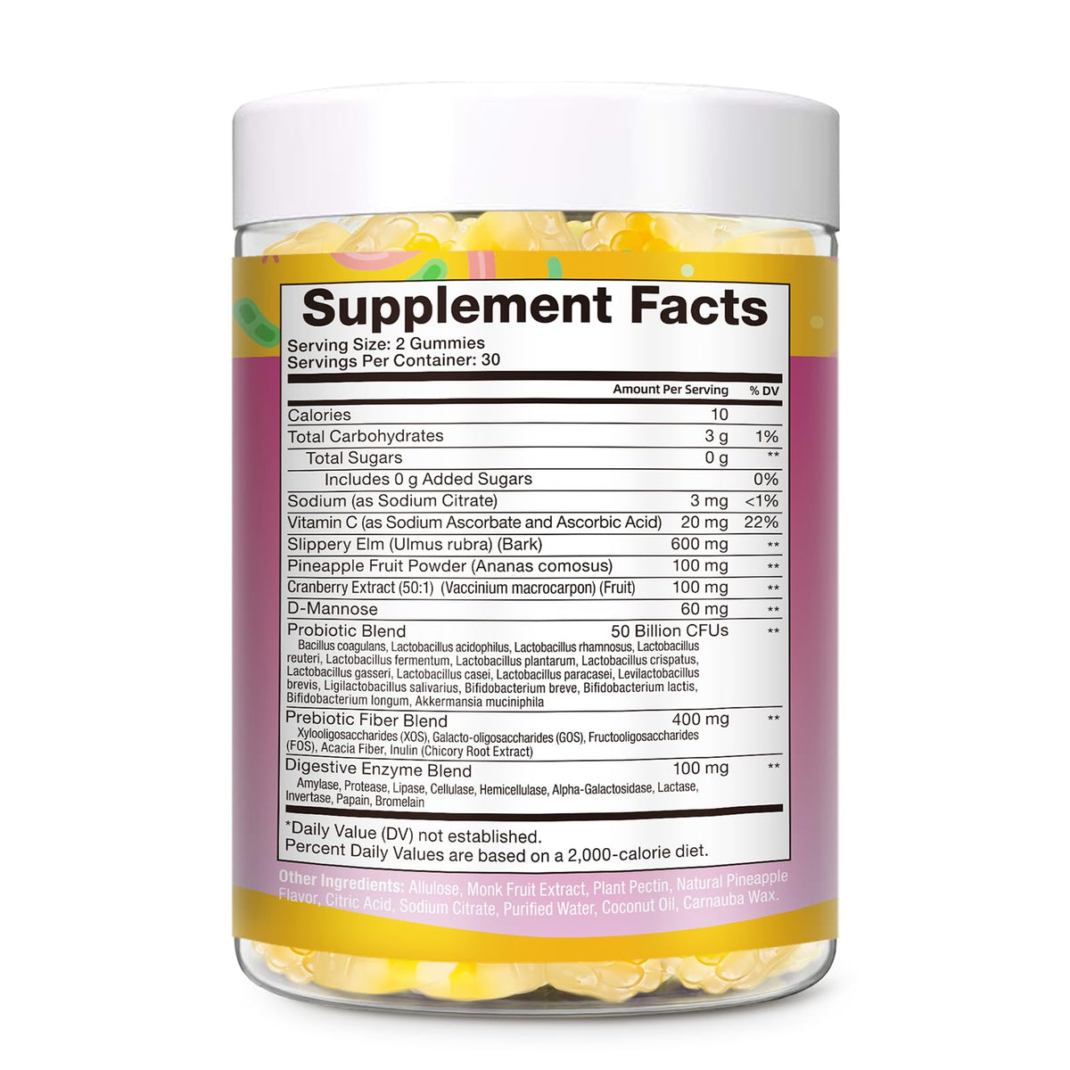50 billion CFU probiotic support