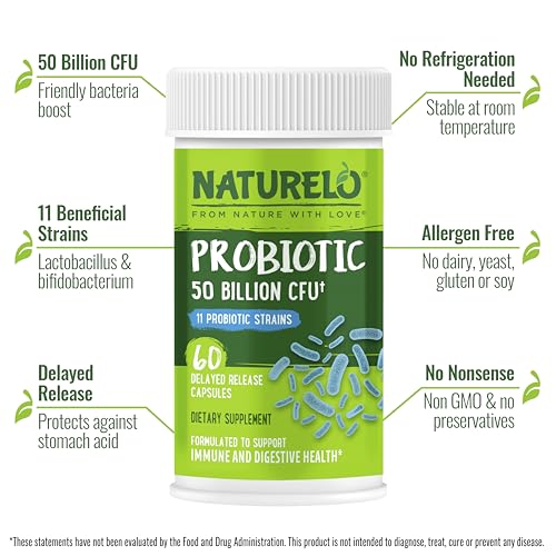 50 billion CFU probiotics capsules