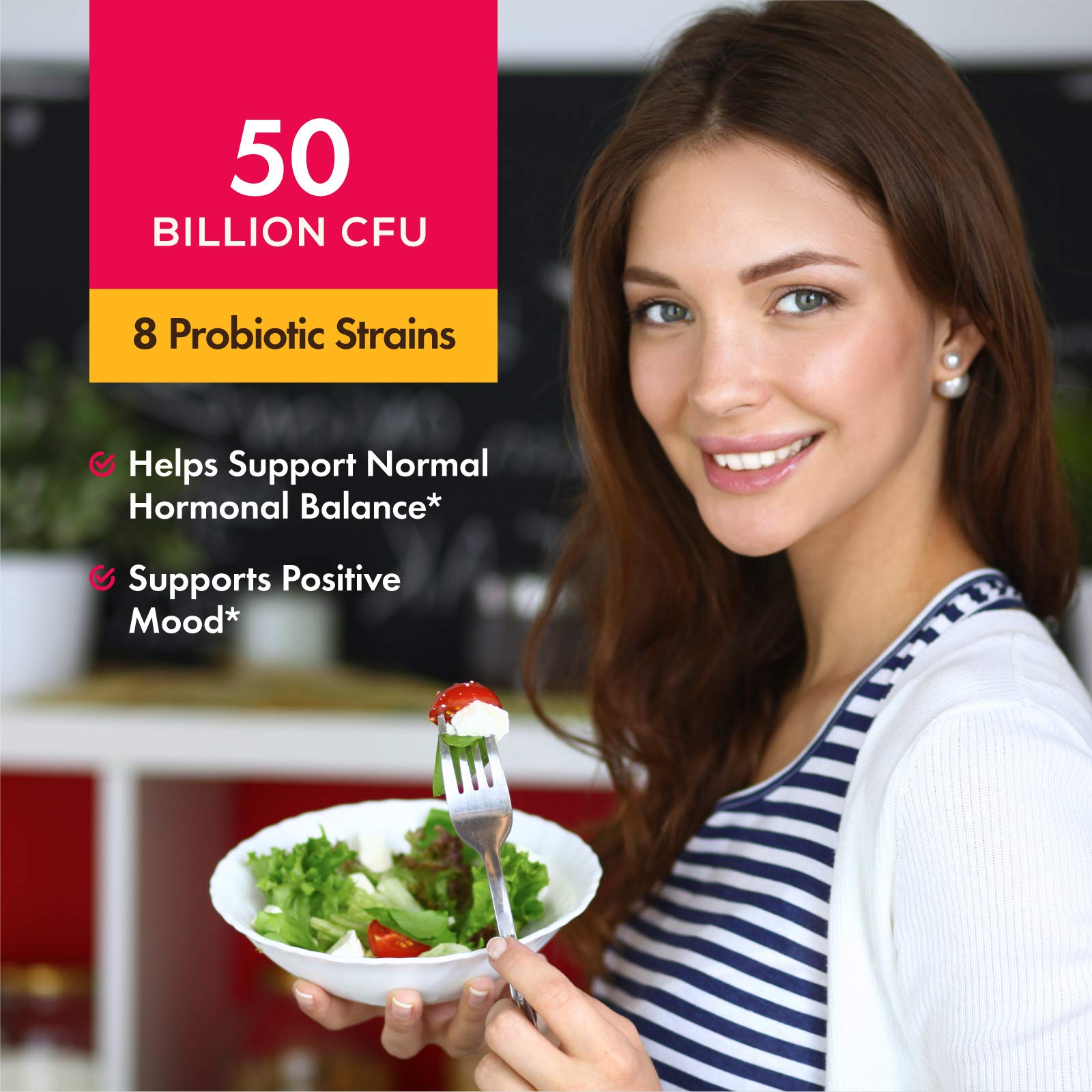 50 billion CFU probiotics for mood support
