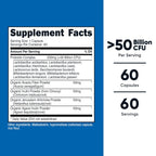 50 billion CFU probiotics for women