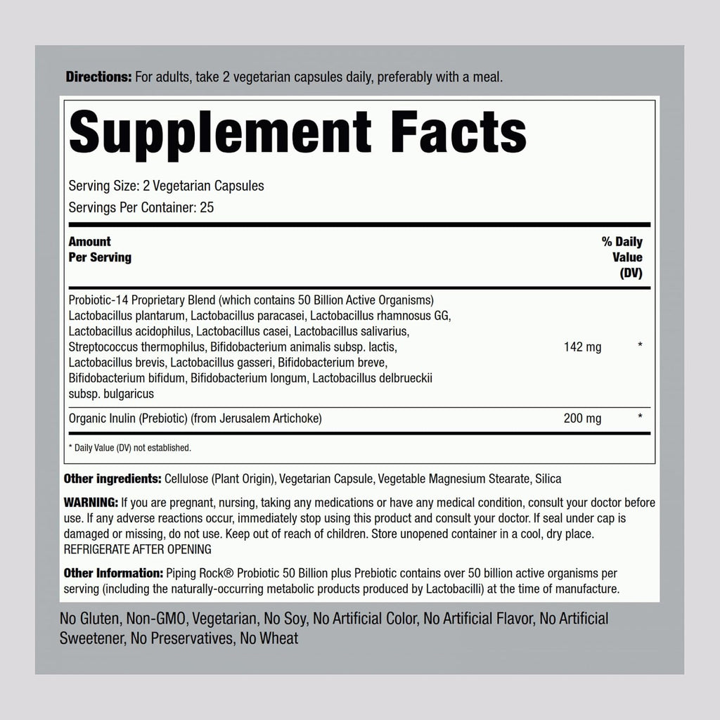 50 billion CFU probiotics for women