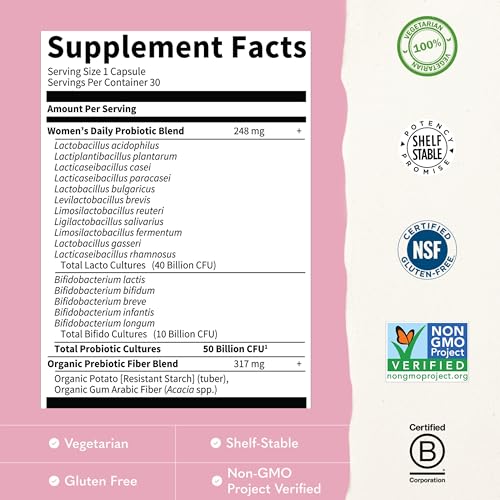 50 billion CFU probiotics formula