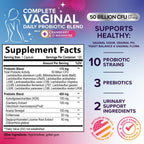 50 billion CFU vaginal probiotics