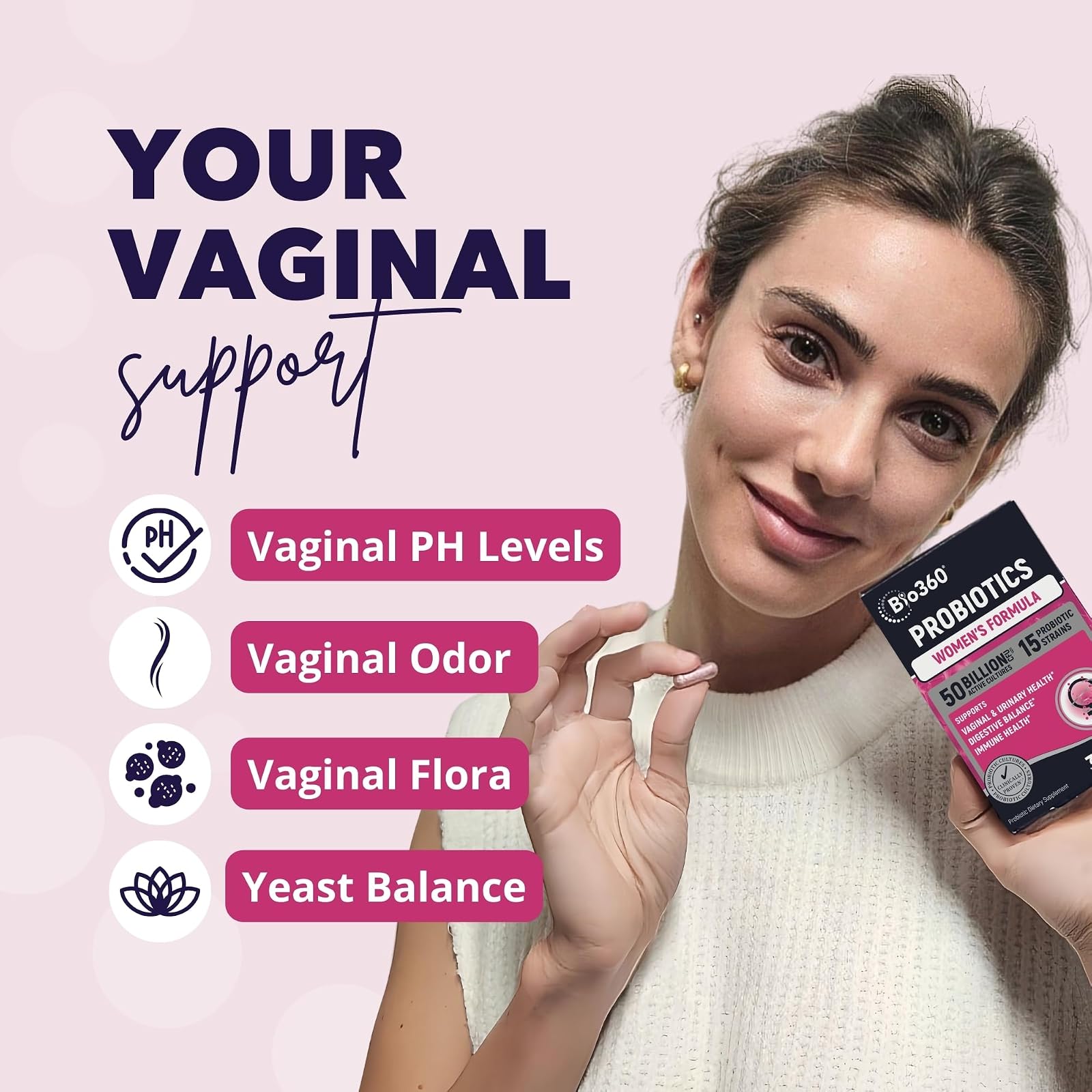 50 billion CFU women's probiotics