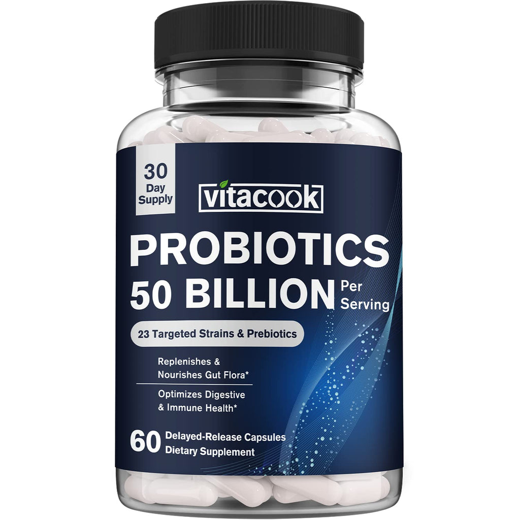 50 billion probiotics for gut health
