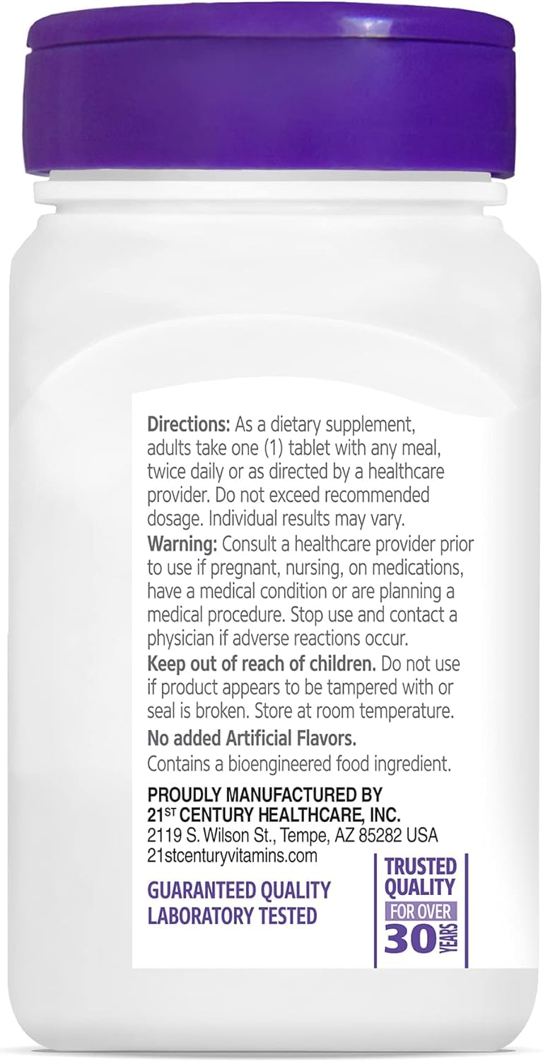 50 caplets for daily vitamin boost