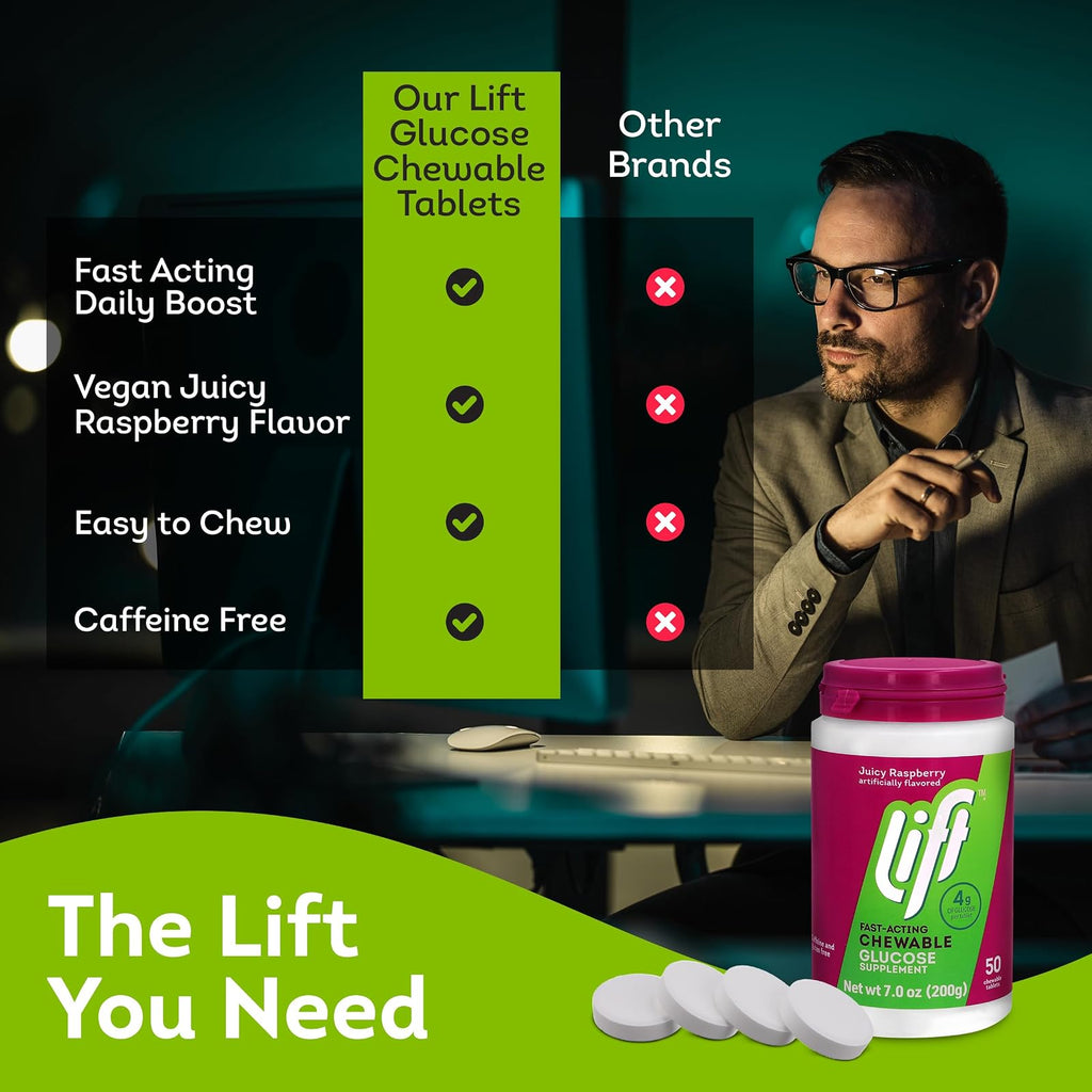 50 count glucose tablets for energy
