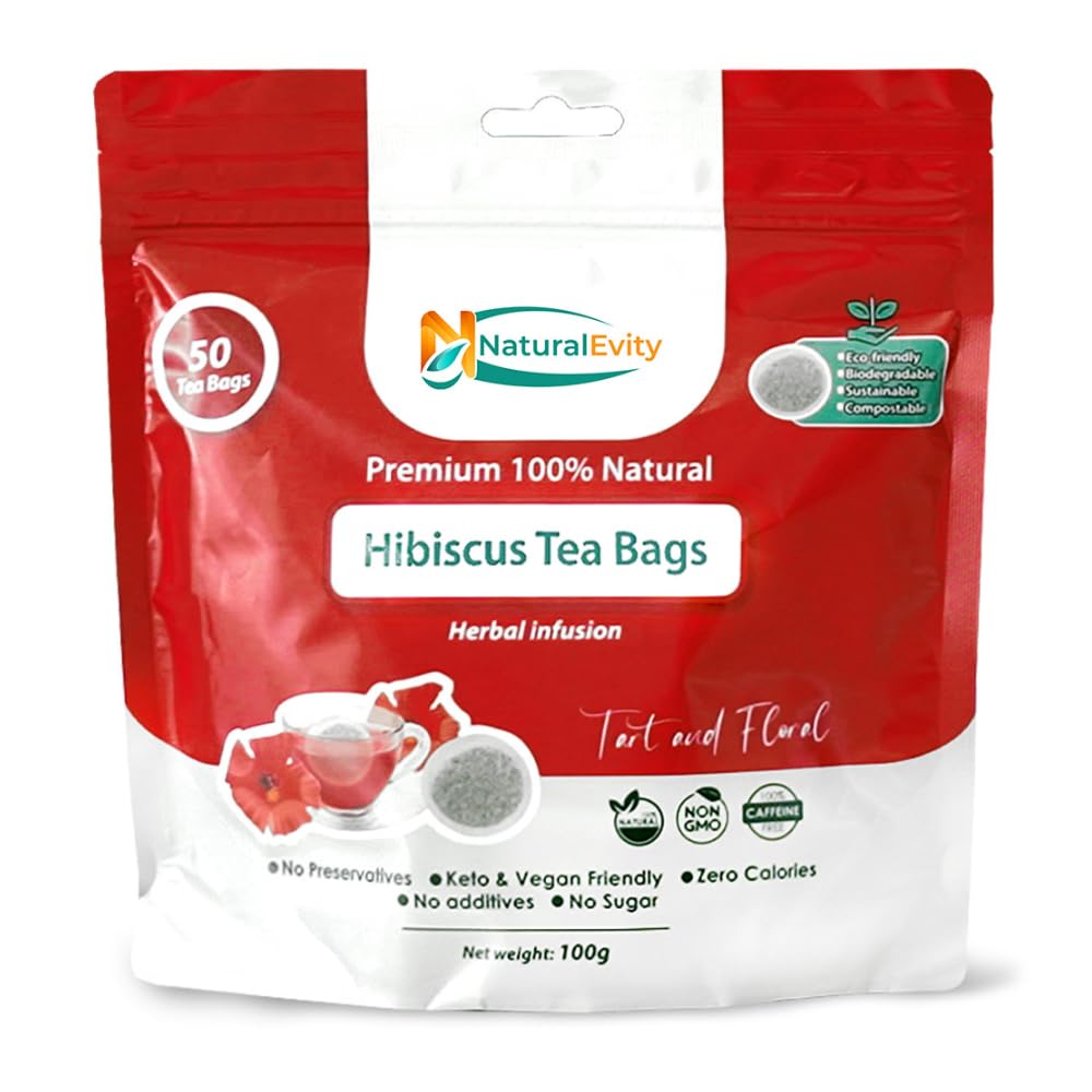 50 count hibiscus tea bags