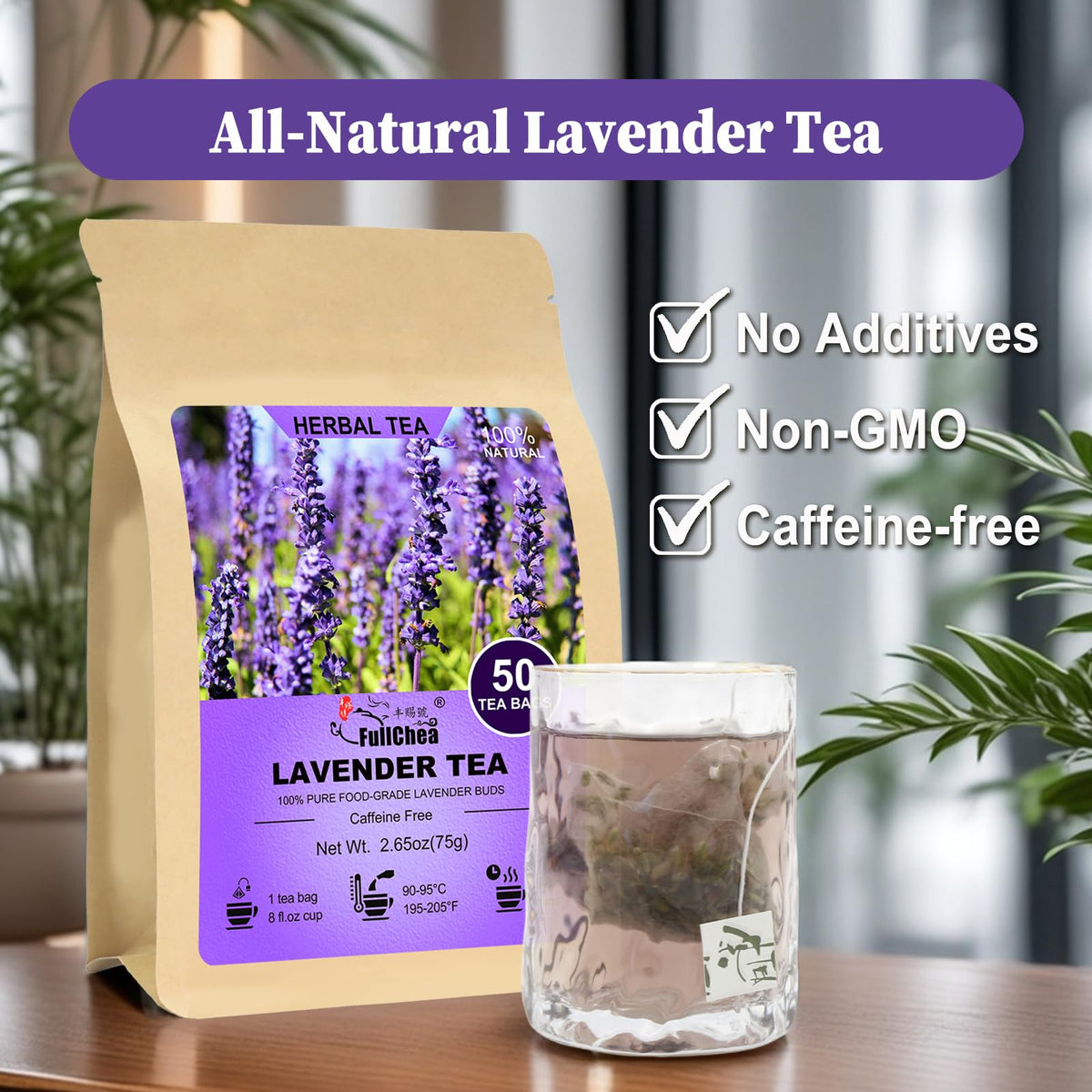 50 count lavender tea bags for sleep