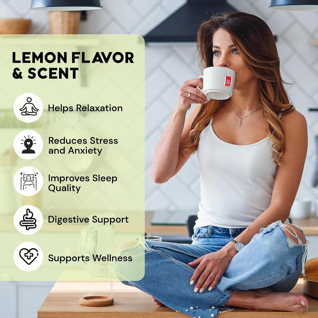50 count lemon balm tea bags