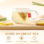 50 count lemon ginger tea bags